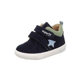 Superfit Sneaker 'Moppy' Jungen Größe 28 navy / pastellblau / hellgrün