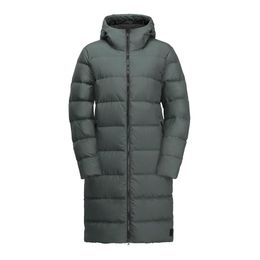Jack Wolfskin Outdoormantel 'FROZEN PALACE' Damen Größe XL dunkelgrün / schwarz