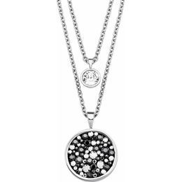 s.Oliver Kette Damen Größe One Size anthrazit / silber / weiß