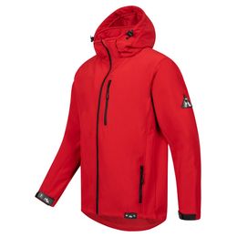 Rock Creek Outdoorjacke Herren Gr&ouml;&szlig;e M rot / schwarz