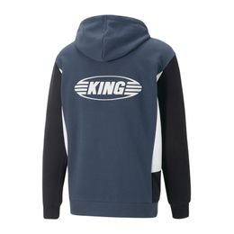 Puma Sportsweatshirt 'King' Herren Gr&ouml;&szlig;e XL marine / schwarz / wei&szlig;