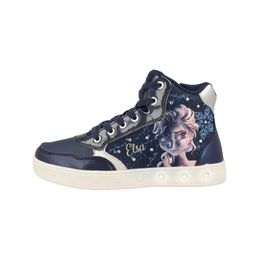 Geox Sneaker 'J Skylin G. E' M&auml;dchen Gr&ouml;&szlig;e 32 creme / navy / rauchblau / wei&szlig;