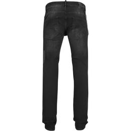 2Y Premium Jeans Herren Gr&ouml;&szlig;e 34 grau / schwarz / wei&szlig;