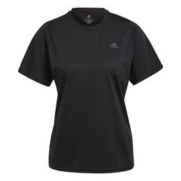 adidas Performance Performance Shirt 'Run Icons' female Black size XL
