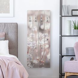 Bilderwelten Wandgarderobe einzigartig Blumen Landhaus Flurgarderobe - Federleichte Wildblumen - Gr&auml;ser Garderobenpaneel Flur
