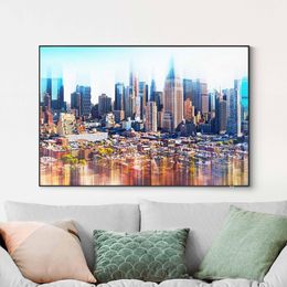 Wechselbild Manhattan Skyline Urban Stretch