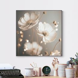 Wechselbild Blumen mit Bokeh