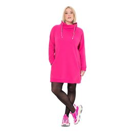 Ulla Popken Kleid Damen Gr&ouml;&szlig;e 58/60 pink Winterkleid