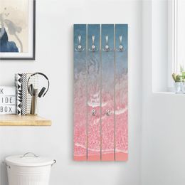 Bilderwelten Wandgarderobe Ozean in Pink