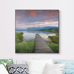 Wechselbild Norwegische Idylle