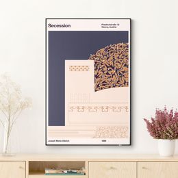 Wechselbild Secession - Plakat