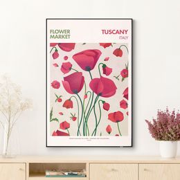 Wechselbild Flower Market - Tuscany