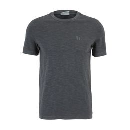 s.Oliver T-Shirt Herren Größe M graumeliert