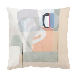 Bilderwelten Dekokissen Kissenbezug pastell originell Abstrakt - Multiform I - Bett Couch Sofakissen Bezug & F&uuml;llung in 40x40 50x50 60x60