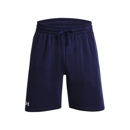 Under Armour Sportshorts Herren Gr&ouml;&szlig;e M dunkelblau / wei&szlig;