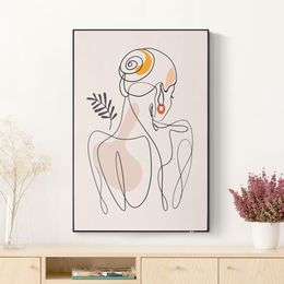 Akustik-Wechselbild Lineart Pose