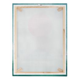 Bilderwelten Leinwandbild Henry Rivers Vintage Kunstdruck Reiseposter - Mexiko Leinwanddruck Hochformat Wandbild moderne Bilder auf Leinwand Wohnzimmer
