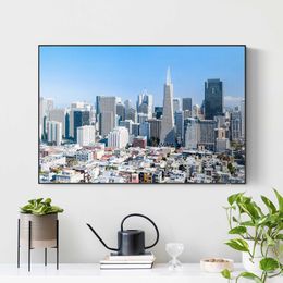 Akustik-Wechselbild San Francisco Skyline