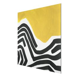 Bilderwelten Alu-Dibond Outdoor Bild Farbenlabyrinth I