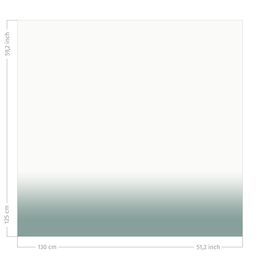 Vorhang Dip-Dye Pastell Petrol - blickdichte Gardine Abstrakt Wohnzimmer Schlafzimmer K&uuml;che Bad Badezimmer Jugendzimmer T&uuml;rkis