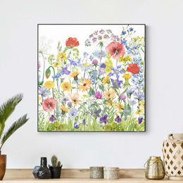 Wechselbild Aquarellierte Blumenwiese