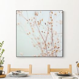 Wechselbild Pastellknospen am Wildblumenzweig