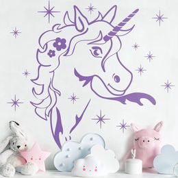 Wandtattoo Zauber Einhorn