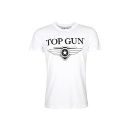Top Gun Shirt 'Cloudy' Herren Gr&ouml;&szlig;e M wei&szlig;