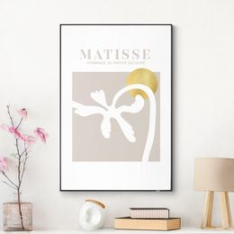 Wechselbild Matisse Interpretation - Palme und Sonne