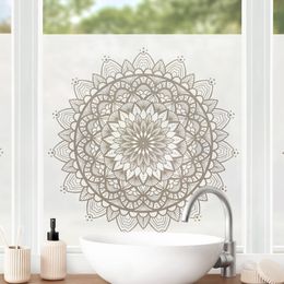 Bilderwelten Fensterfolie Mandala Illustration Shabby