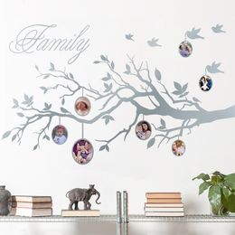 Bilderwelten Wandtattoo Wald modern selbstklebend Wandaufkleber - Fotobaum - B&auml;ume Wohnzimmer Schlafzimmer