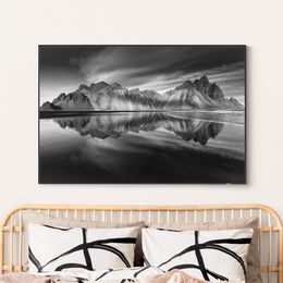 Wechselbild Vesturhorn in Island