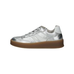 Gabor Sneaker Damen Gr&ouml;&szlig;e 37.5 silber / offwhite