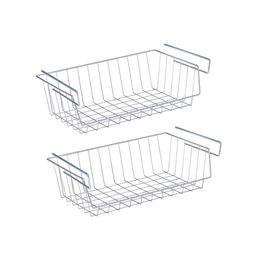 Wenko Box/Basket 'Universal' male Silver size B: 44cm x H: 27cm x T: 15cm