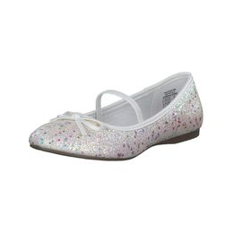 Indigo Ballerina Mädchen Größe 32 silber / weiß