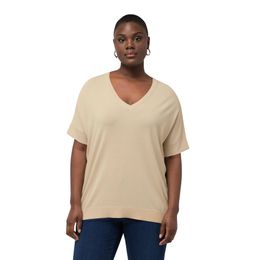 Ulla Popken Pullover Damen Gr&ouml;&szlig;e XL/XXL beige