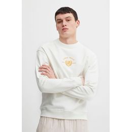 Casual Friday Sweatshirt Herren Gr&ouml;&szlig;e XL curry / wei&szlig;