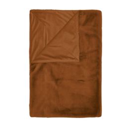 Essenza Blankets 'Furry' male Brown size 150x200