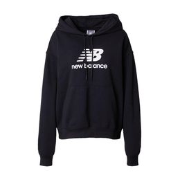 New Balance Sweatshirt 'Essentials' Damen Gr&ouml;&szlig;e XL schwarz / wei&szlig;