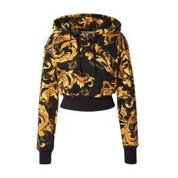 Versace Jeans Couture Sweatshirt Damen Gr&ouml;&szlig;e XL braun / gelb / schwarz