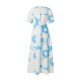 Marimekko Kleid 'JUHLINTA' Damen Gr&ouml;&szlig;e 38 hellblau / wei&szlig; Winterkleid