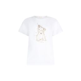 Liu Jo T-Shirt Damen Gr&ouml;&szlig;e M gold / wei&szlig;