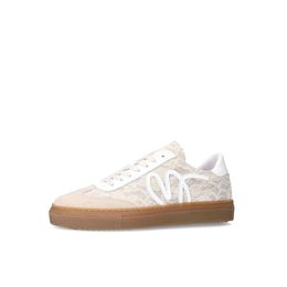 Manfield Sneaker Damen Gr&ouml;&szlig;e 37 beige / offwhite
