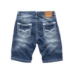 Rock Creek Shorts Herren Gr&ouml;&szlig;e 42 blue denim / wei&szlig;
