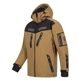 Rock Creek Outdoorjacke Herren Gr&ouml;&szlig;e XXXL braun / schwarz