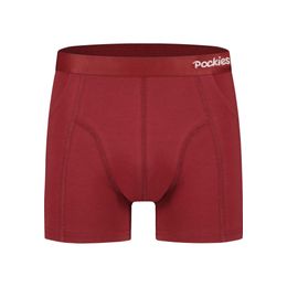 Pockies Boxershorts Herren Gr&ouml;&szlig;e L dunkelrot