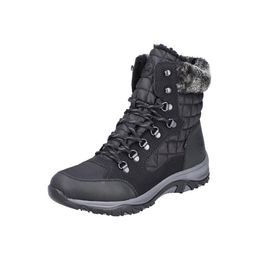 Rieker Snowboots Damen Gr&ouml;&szlig;e 40 anthrazit / schwarz Winterschuhe