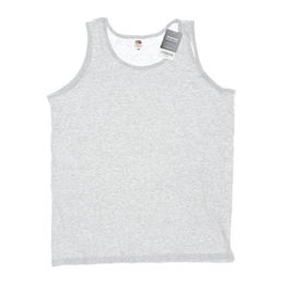 Fruit of the Loom T-Shirt Herren Größe XL Second Hand grau