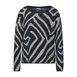 Street One Pullover Damen Gr&ouml;&szlig;e M/L anthrazit / greige