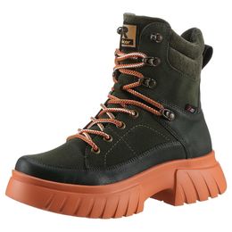 Rieker Sport Lace-Up Ankle Boots female Green size 42